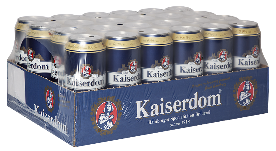Kaiserdom Hefe-Weiss 0% Can 500ml | Premium German Alcohol-Free Wheat ...
